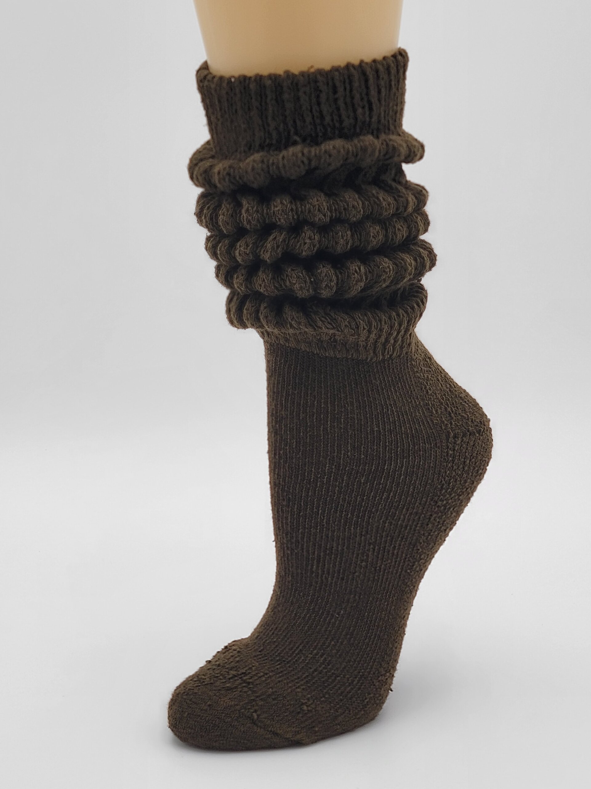 Brown Heavy XL Length Slouch Sock (9-11) – Peavey Hosiery