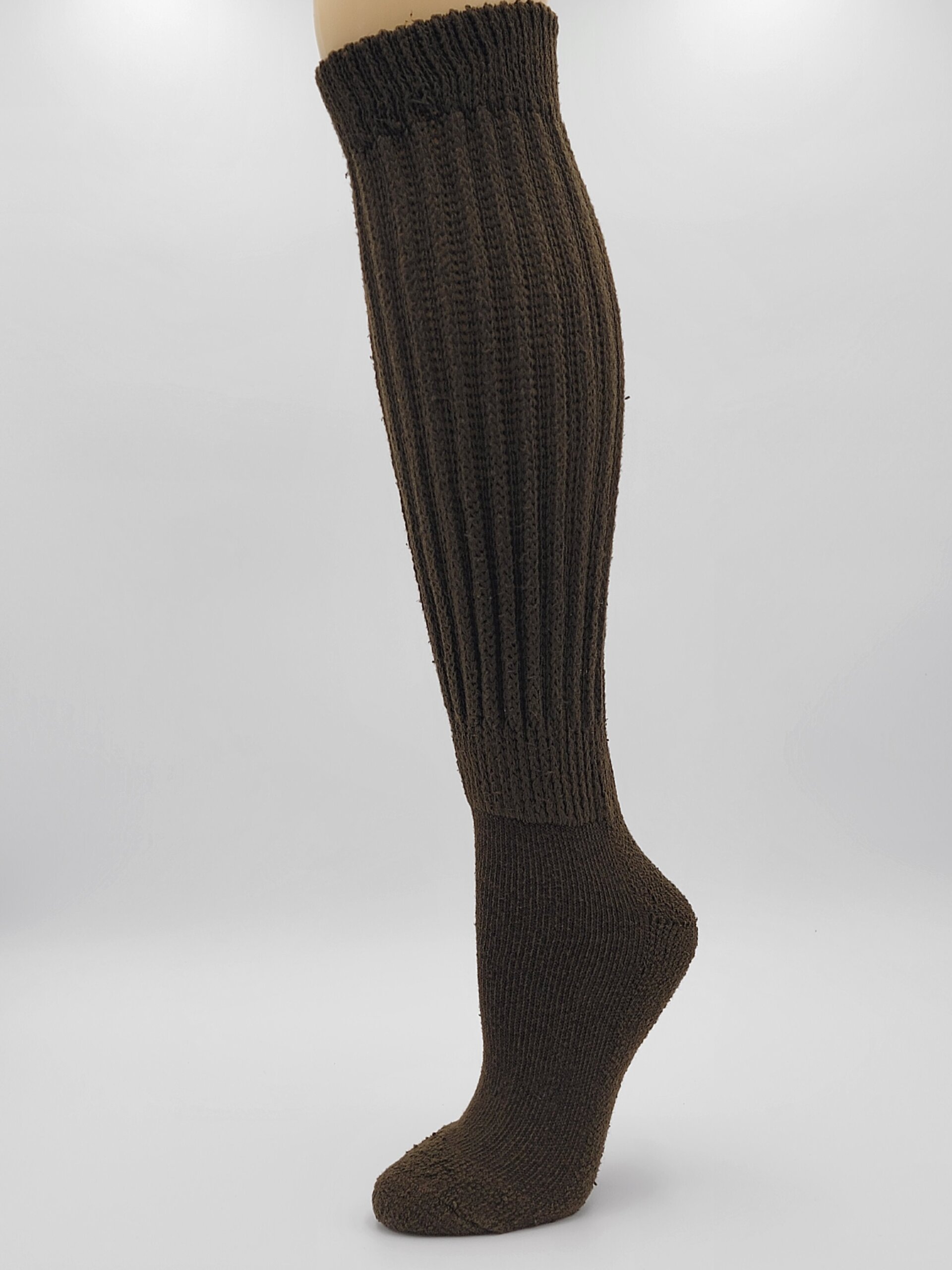 Brown Heavy XL Length Slouch Sock (9-11) – Peavey Hosiery